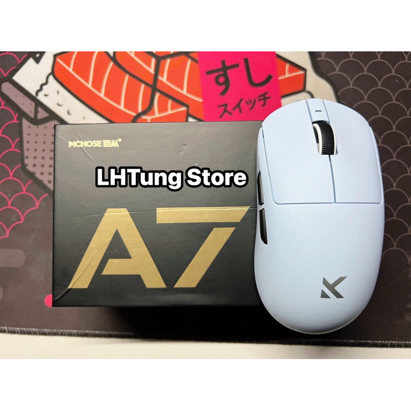 [SẴN GIAO] Chuột không dây Mchose A7 | A7 PRO | A7 Ultra | PAW3395 | PAW3950 | 8000hz | Shopee ...