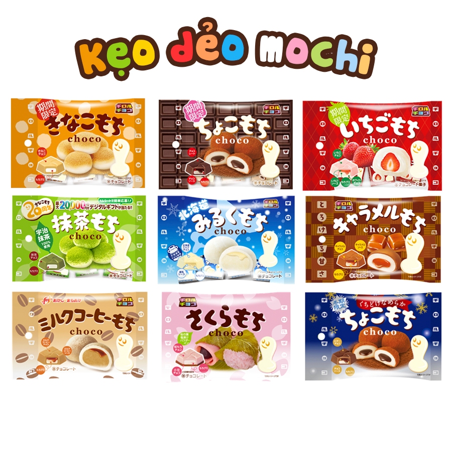 Kẹo dẻo mochi Tirol Choco nhân socola (nhiều hương vị) | Shopee Việt Nam