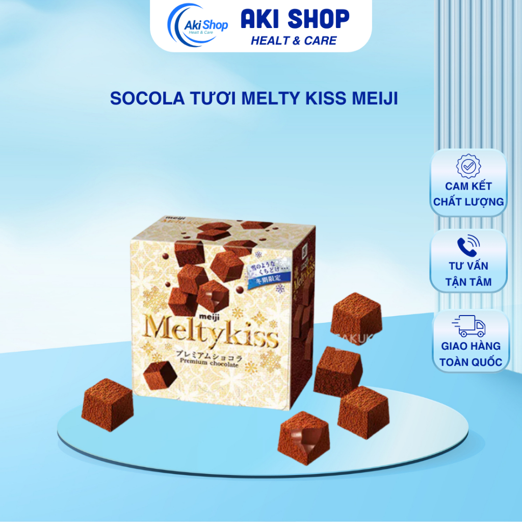 Socola Tươi Melty Kiss Meiji Nhật Bản 3 Vị Hàng AIR | Shopee Việt Nam