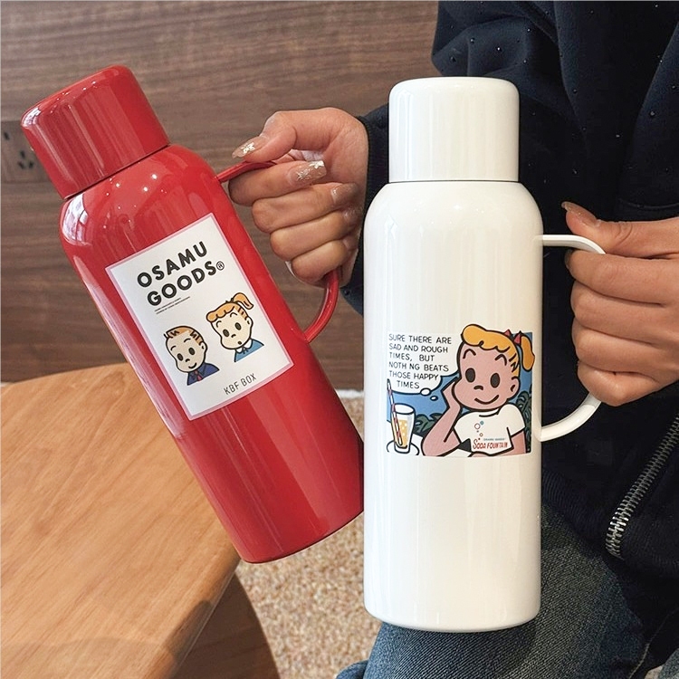 Bình giữ nhiệt Osamu dung tích 820ml chất liệu inox 316 cao cấp Fan House khắc tên theo yêu cầu ...