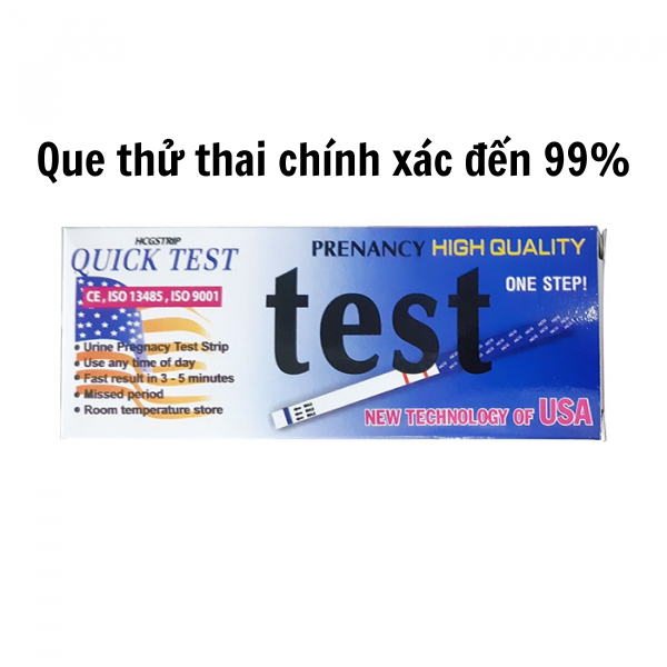 CHE TÊN - Que thử thai QUICKTEST - Thử thai nhanh, chính xác và tiện ...
