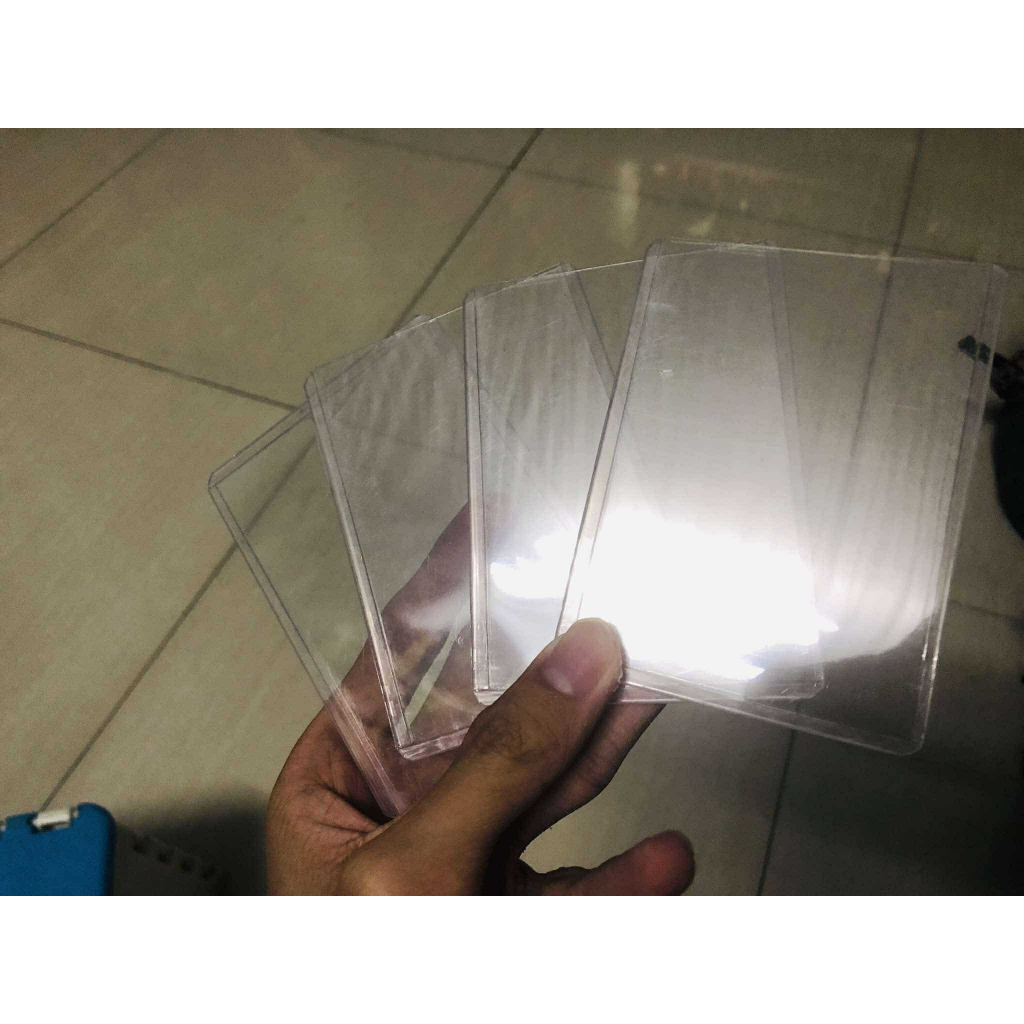 Toploader bảo vệ card bo góc, card game Yugioh Pokemon Vanguard One ...