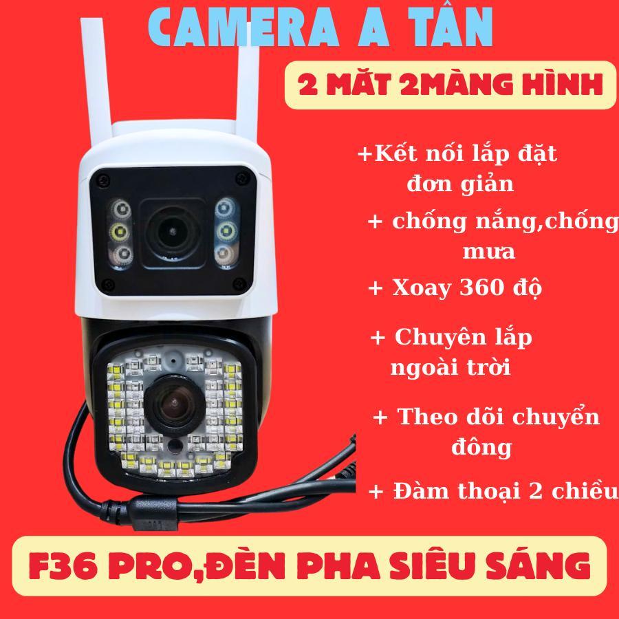 Camera Yoosee F36 PRO TRẮNG Wifi Ngoài Trời 2 Mắt [TẶNG HỘP KT KHI MUA ...