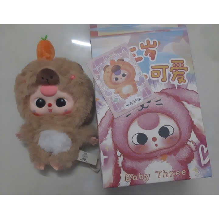 [ĐÃ KHUI] Baby three V3 mini tiểu khả ái Capybara mắt lé | Shopee Việt Nam