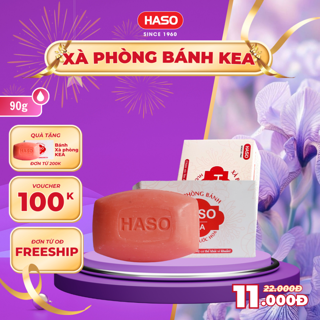 Kea Haso Xà Phòng Bánh Hương Nước Hoa Loại Bỏ Vi Khuẩn, Thơm Mát, Cảm ...