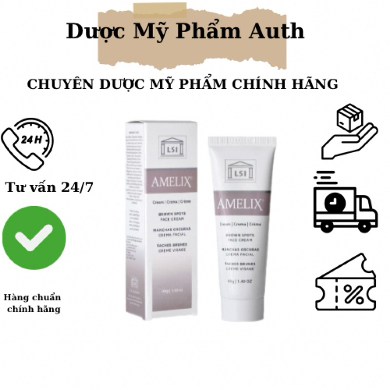 Kem dưỡng trắng mờ thâm nám LSI Amelix Face Cream 40g | Shopee Việt Nam