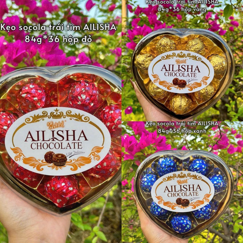Socola trái tim Alisha 8 viên | Shopee Việt Nam