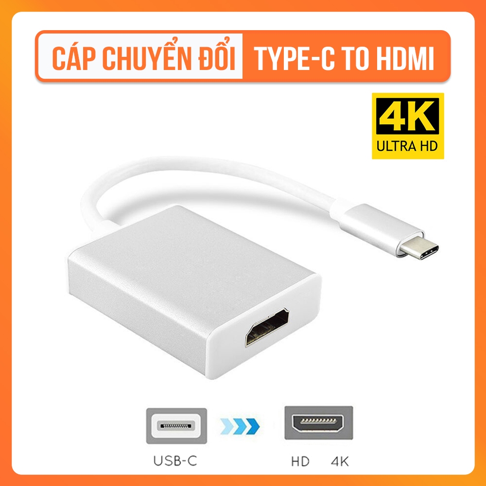 Cáp USB-C Sang HDMI 4K - Cáp Type-C Sang HDMI Cáp Chuyển Đổi Tốc Độ Cực ...