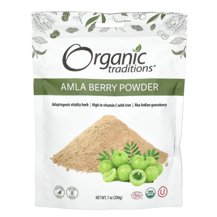 Bột Amla hữu cơ (Organic Amla Powder) - Organic Traditions - 200g ...