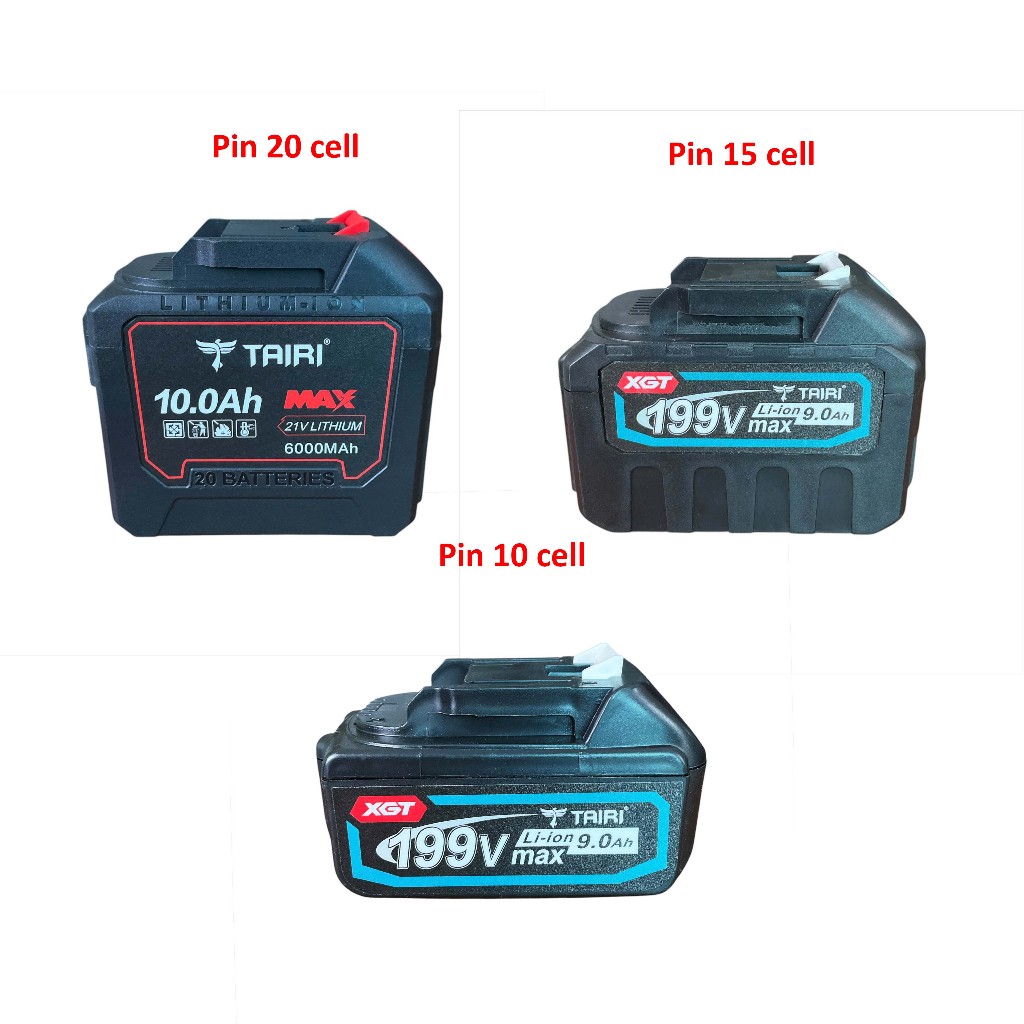 Pin 10 cell , 15 cell , 20 cell Mkt chân pin phổ thông m21 4cm, Pin ...