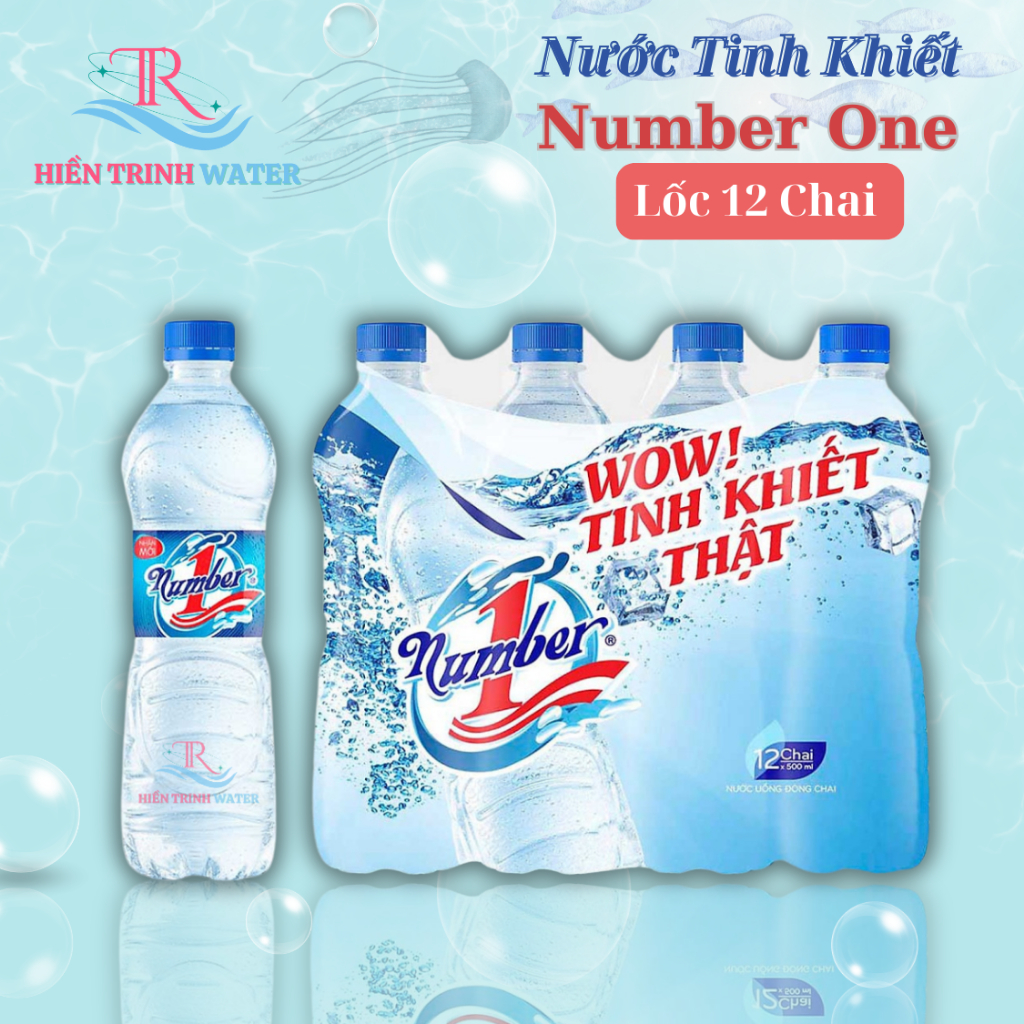 Nước Suối Number One 500ml (Lốc 12 Chai) - Nước Tinh Khiết Number 1 ...