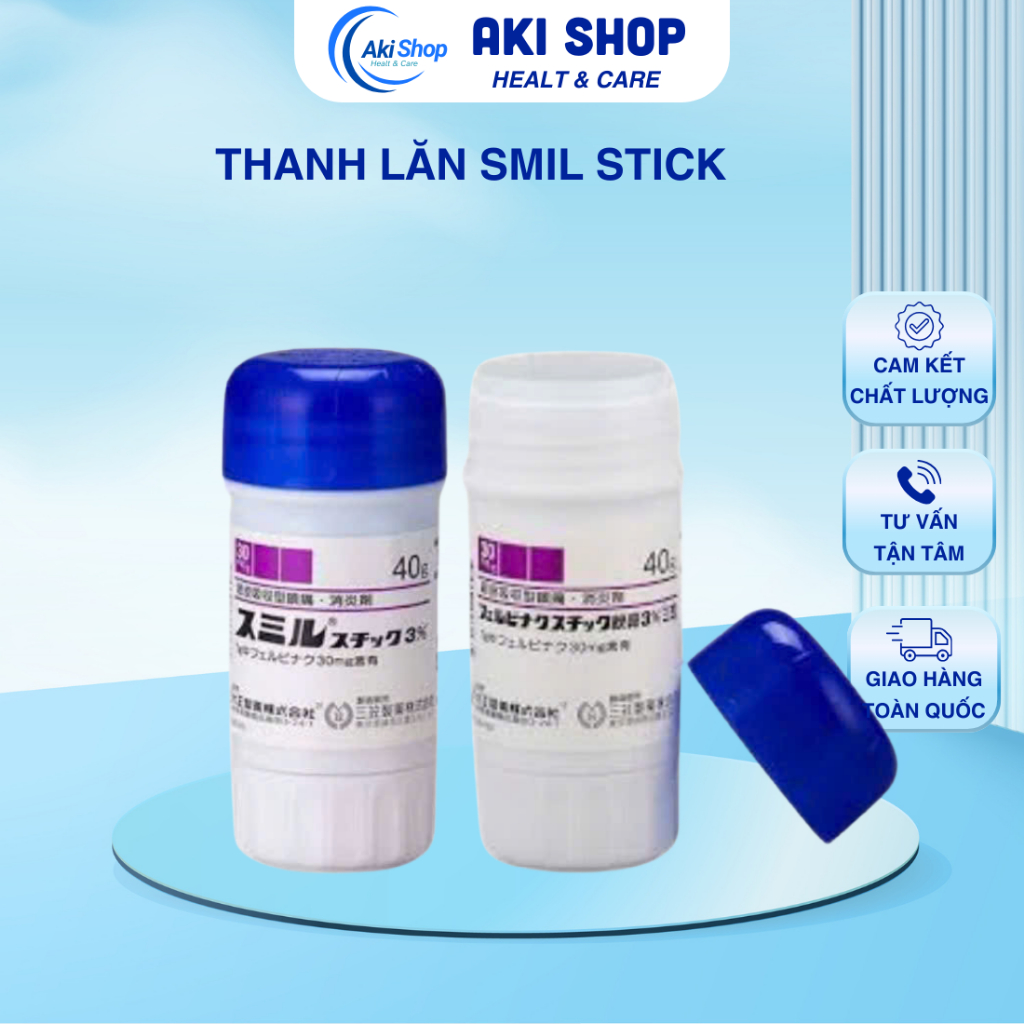 Thanh Lăn Giảm Đau Thần Tốc Smil Stick Nhật Bản |Aki Shop Healt & Care ...