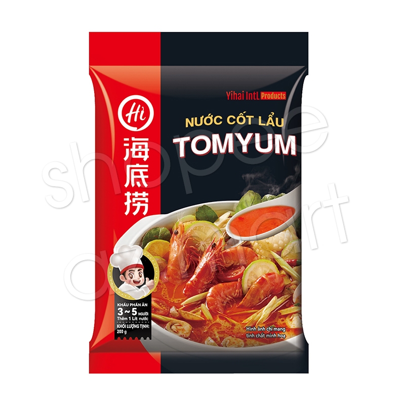 Cốt Gia Vị Lẩu Haidilao Thái Tomyum Chua Cay Thơm Ngon Hảo Hạng | Shopee Việt Nam