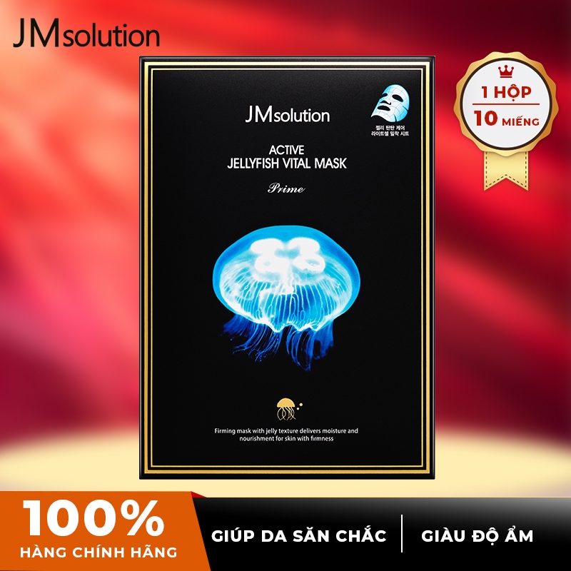 Mặt Nạ Sứa Biển JMsolution Active Jellyfish Vital Mask Prime 33ml_ K-Beauty Premium | Shopee ...