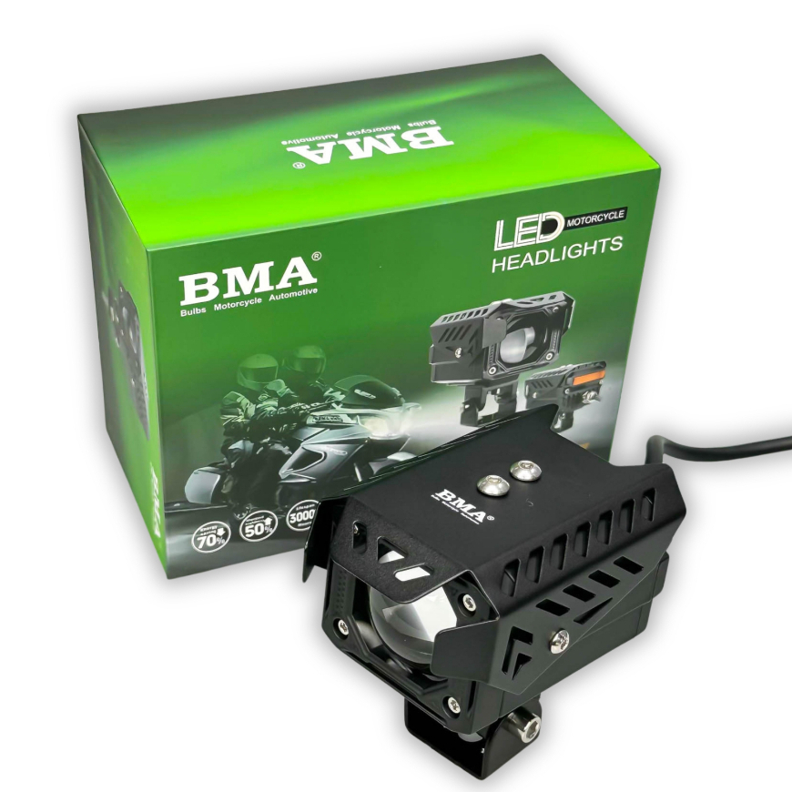 Đèn Trợ Sáng T2S BMA 50W Ánh Sáng Hoàn Hảo, Chống Chói 12 24V ĐiệnBình Chống Nước IP68 Xe Tải ...