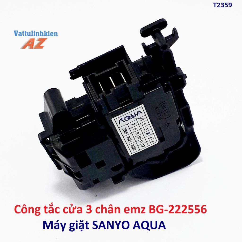 Công tắc cửa máy giặt SANYO AQUA hãng loại emz BG-222556 | Shopee Việt Nam
