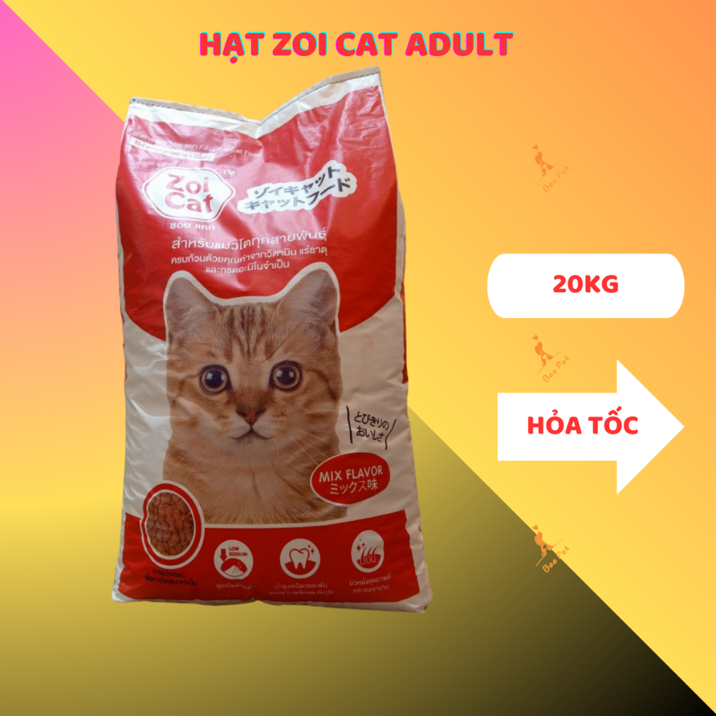 [Bao 20kg] Hạt Zoi Cat, Cat Licious, Cat's Eye, Miu Choice - thức ăn ...