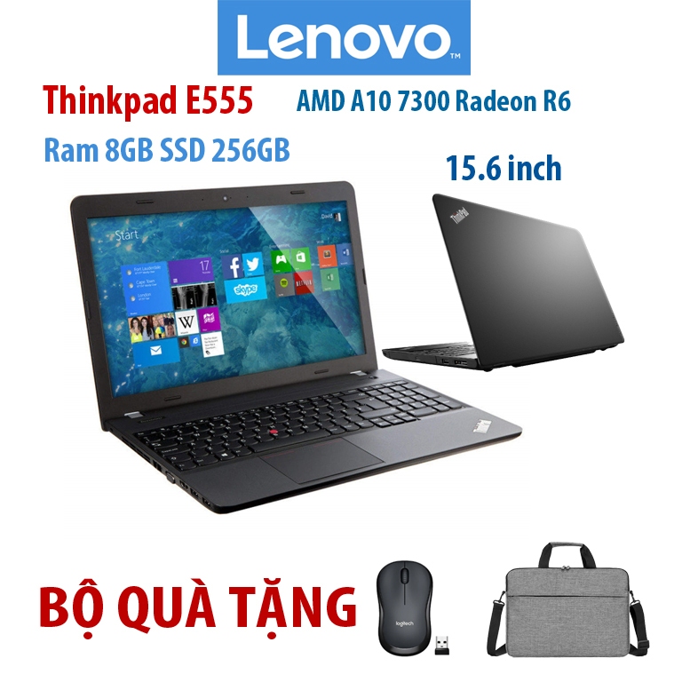 [SSD 15.6 inch] Laptop Lenovo Thinkpad E555 B5400A ram upto 16GB đồ họa độc lập khỏe maxsetting ...