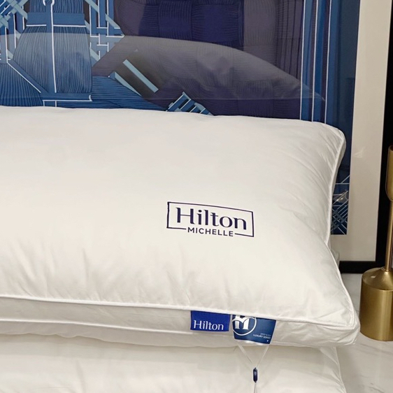 Gối đầu hilton khách sạn 5 sao cao cấp bông Micro êm mềm | Shopee Việt Nam