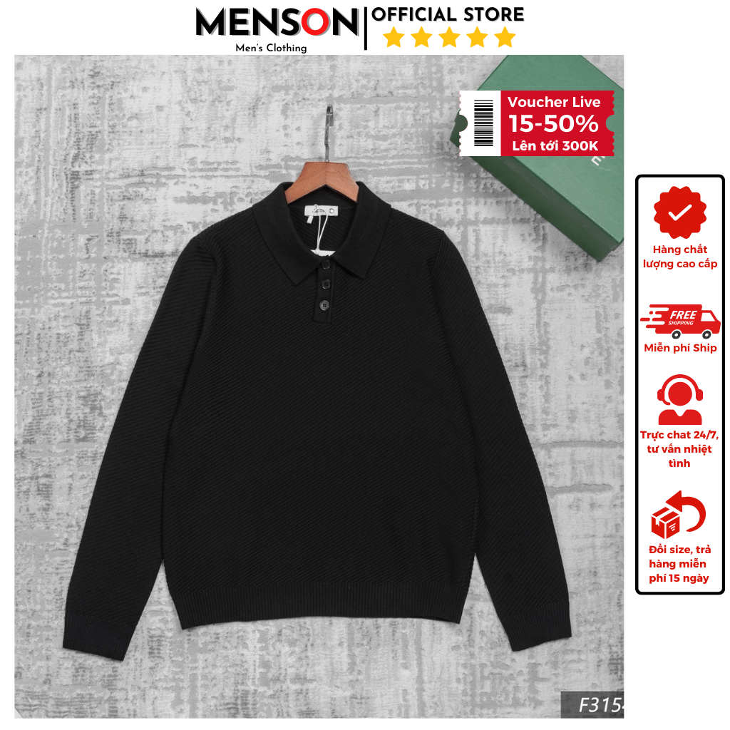 Áo len nam thu đông cao cấp dày dặn siêu ấm, mặc nhà, dạo phố phom đẹp ...