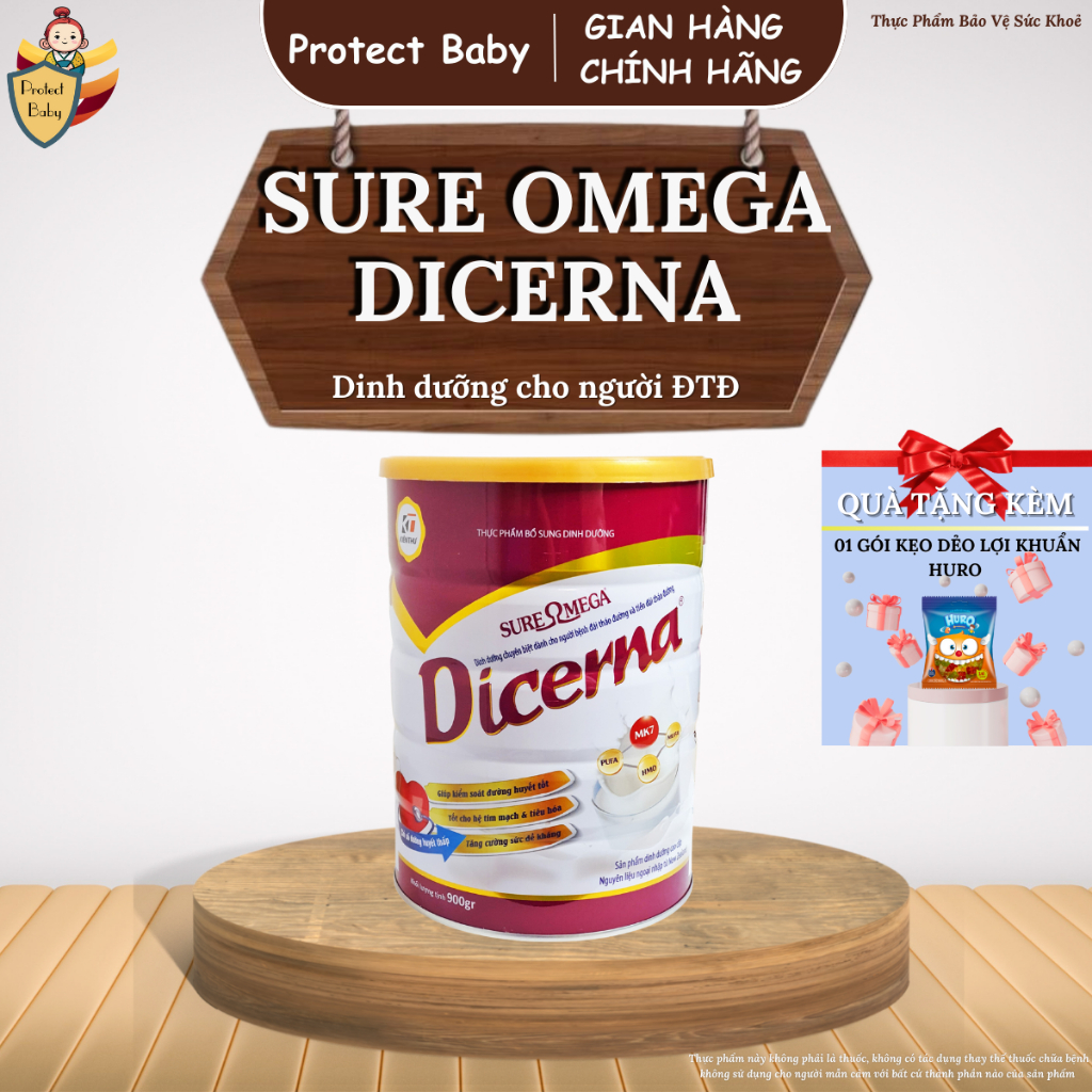 Sữa Sure Omega Dicerna (Hộp 900g) - Phù Hợp Cho Người Bị Đái Tháo Đường ...