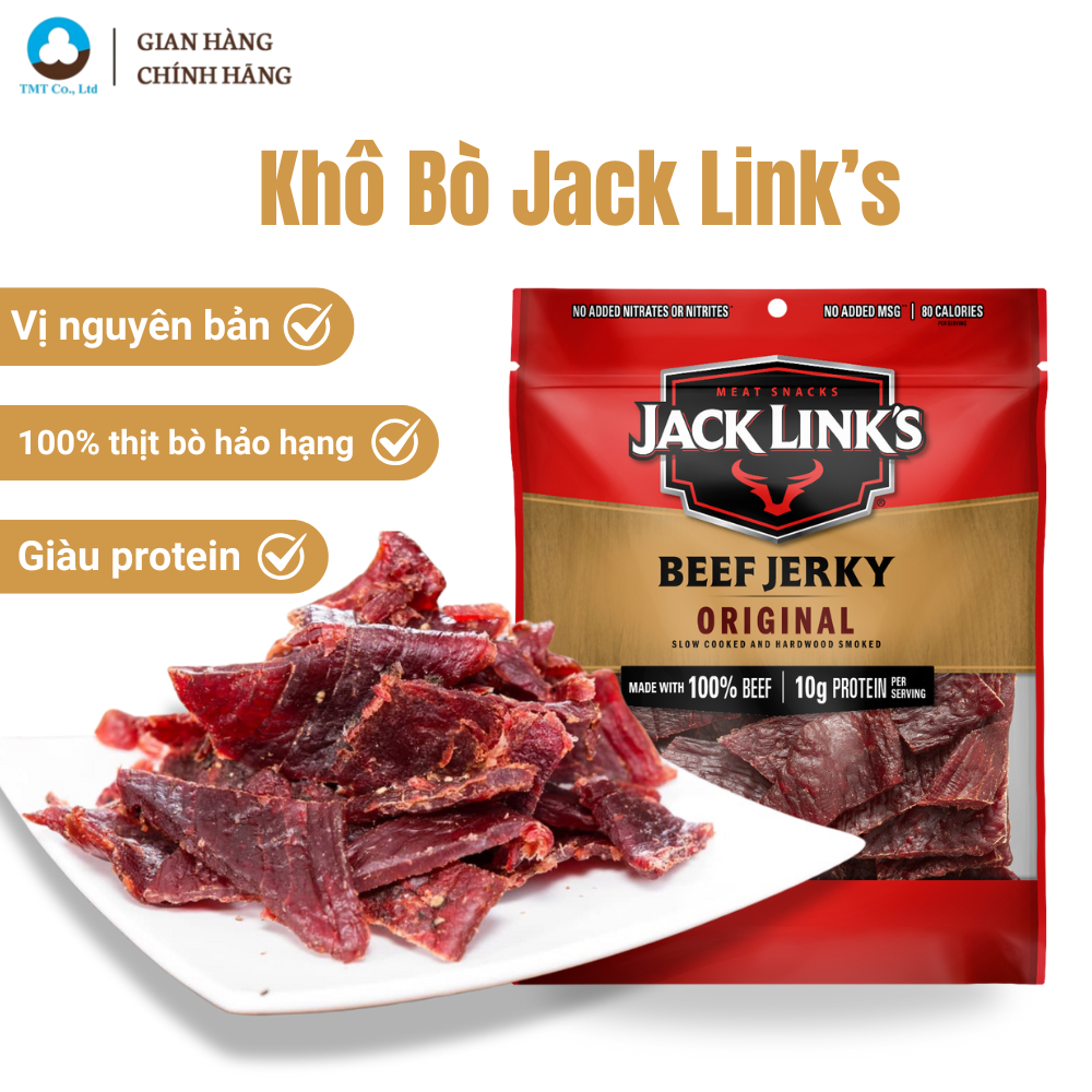 Khô bò Jack Link's 25g vị nguyên bản [Date:31.05.2026] | Shopee Việt Nam