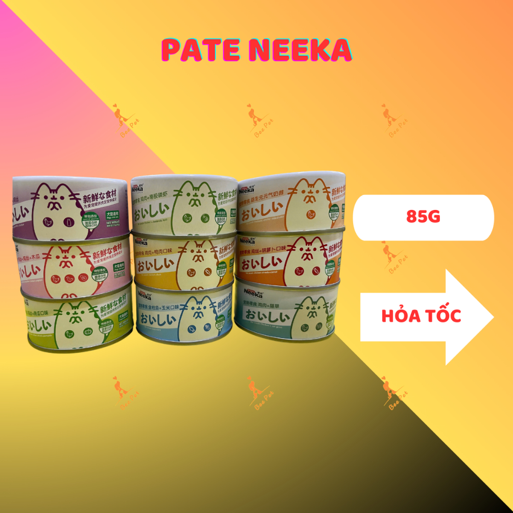 Pate Neeka lon 85g - Pate nội địa Trung | Shopee Việt Nam