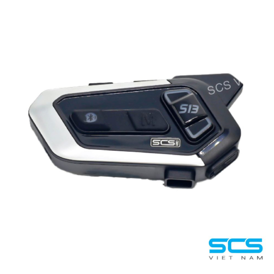Tai nghe Bluetooth SCS S13 – Intercom dành cho mũ Fullface & 3/4 ...