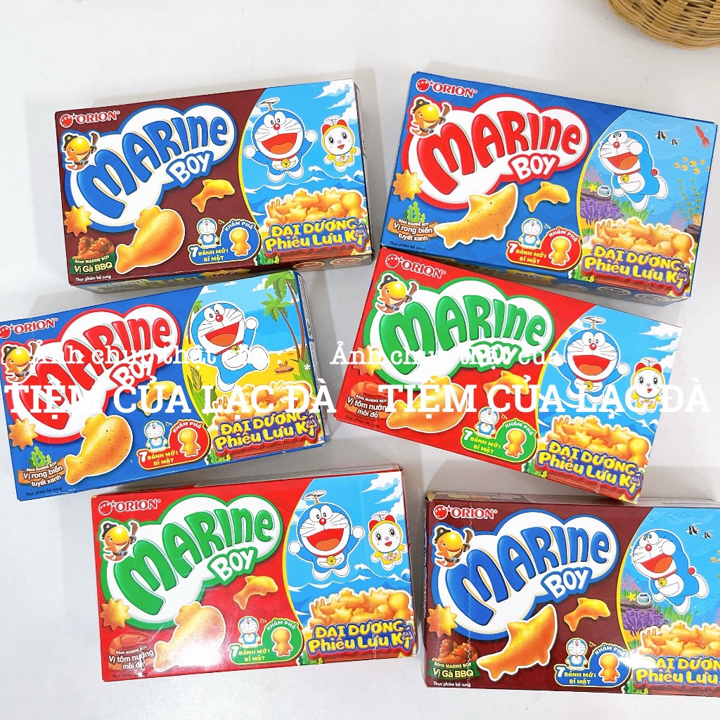 Bánh Cá Marine Boy Orion, Snack Bim Cá Ăn Liền Các Vị (Hộp 35g), Đồ ăn ...