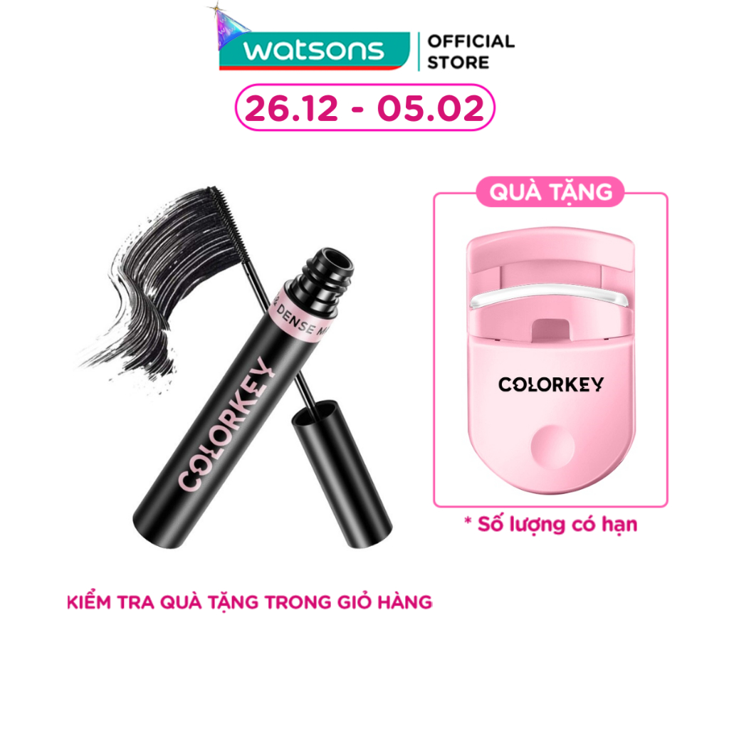 Mascara Colorkey Long & Dense 4.5g | Shopee Việt Nam