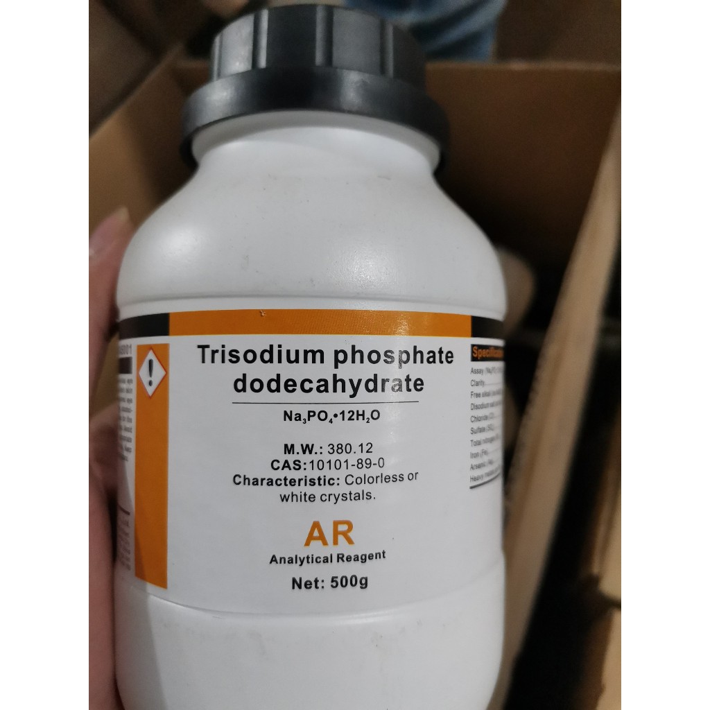 Chất trisodium phosphate dodecahydrate CAS 10101-89-0 Na3PO4 12H2O ...