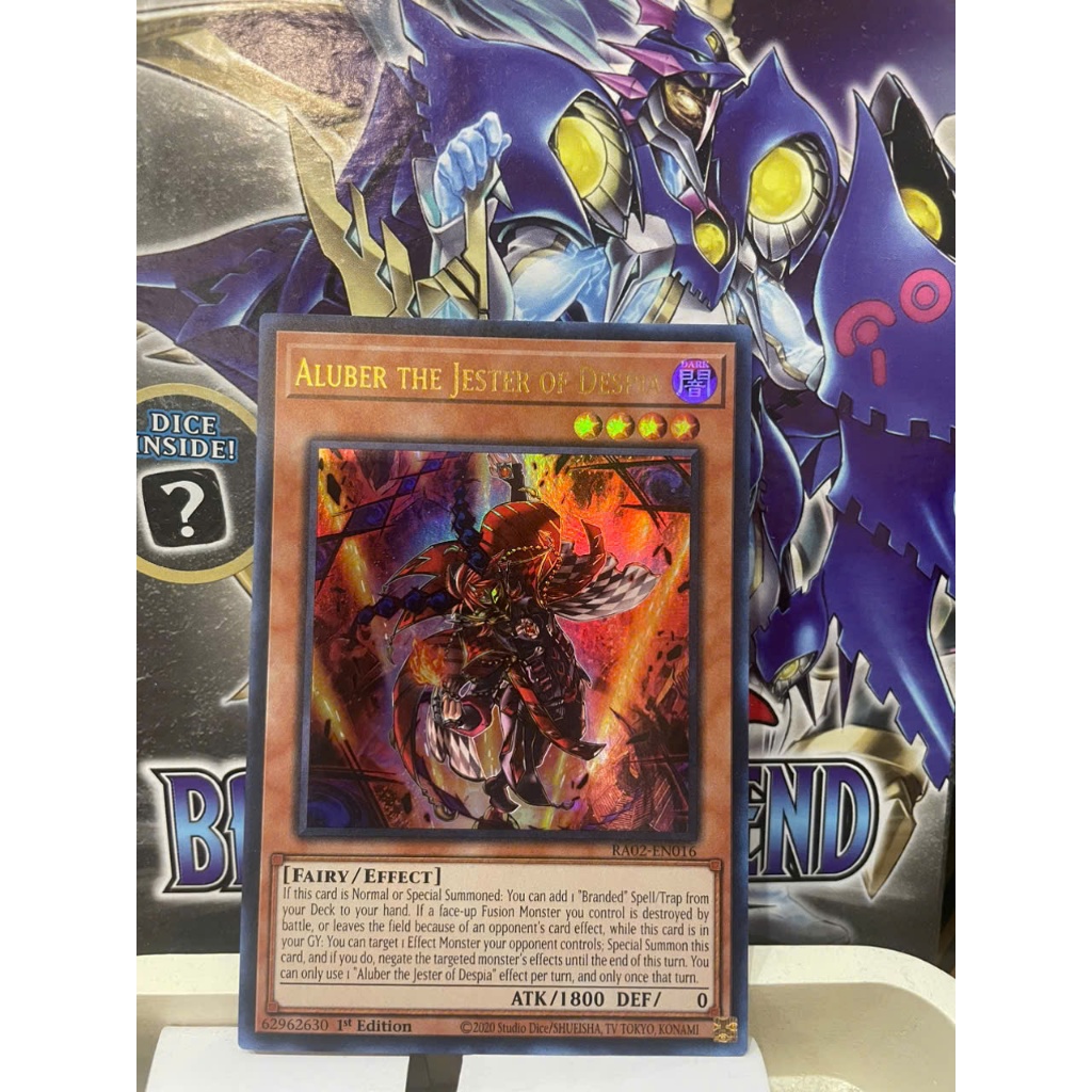 Thẻ bài Aluber the Jester of Despia - RA02-EN016 - Ultra Rare 1st ...