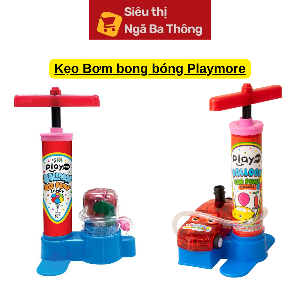 Kẹo Đồ Chơi Bơm Bong Bóng Playmore Thái Lan 10g - Vui Chơi Thỏa Thích ...