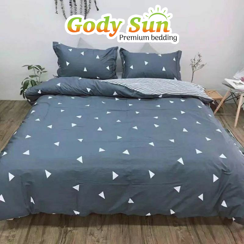 Ga trải giường poly cotton Gody Sun cho nệm dày 15-25cm | Shopee Việt Nam