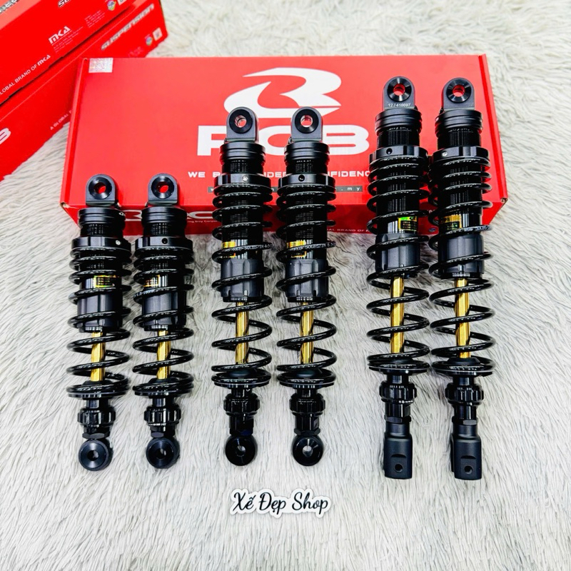 phuộc RCB S2 đen ty vàng gắn SHVN Wave Future dream Sirius Jupiter - có ...