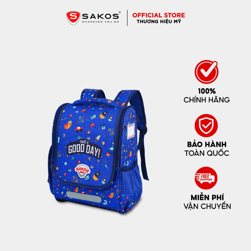 Balo Học Sinh Thời Trang SAKOS KID JOLLY - Họa Tiết Dễ Thương, Siêu Nhẹ ...