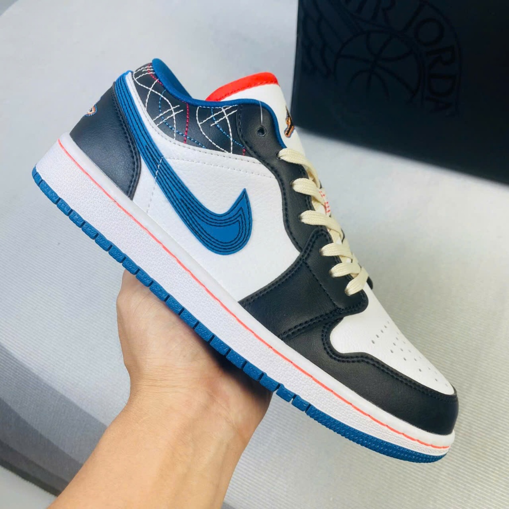 Giày Thể Thao JD1 Low Industrial Blue Sashiko. Giày Sneaker JD1 White ...