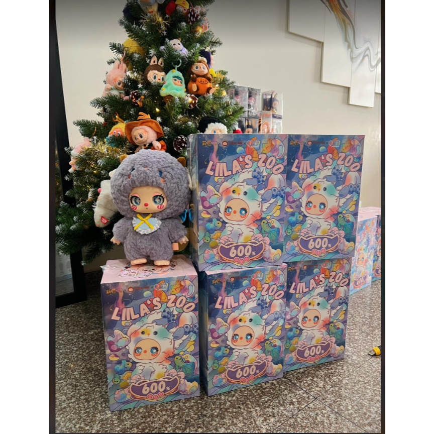 [Chính hãng 100%][HỎA TỐC] Liila's Zoo 600% Plush Lucky Cat - Blind Box | Shopee Việt Nam