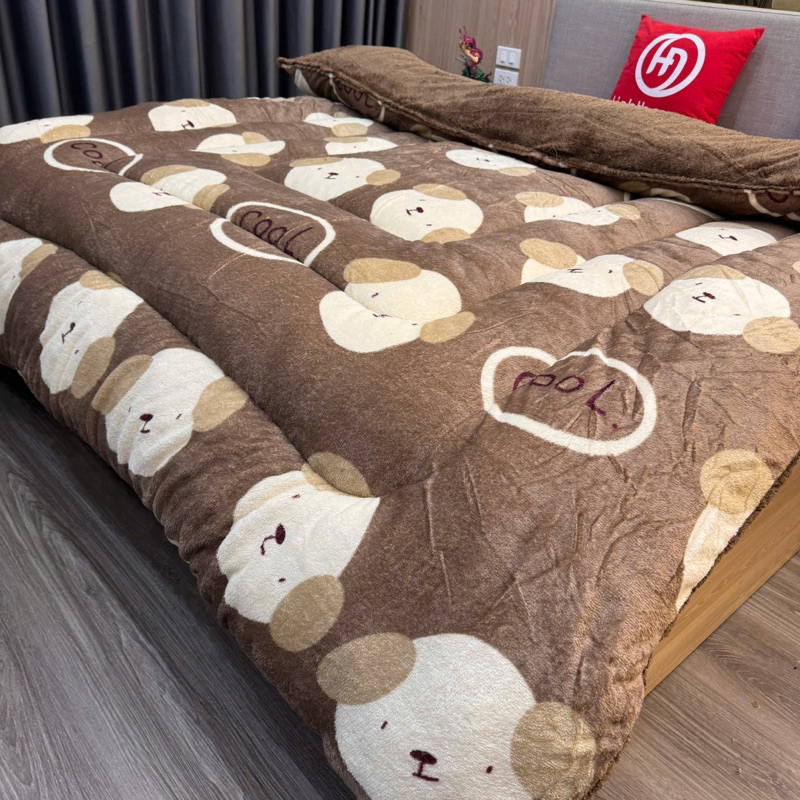 Chăn Nỉ Lông Cừu YUKI Siêu Ấm 3kg Mền YUKI Dày Mịn, Kích Thước 2mx2m3 (không túi) | Shopee Việt Nam