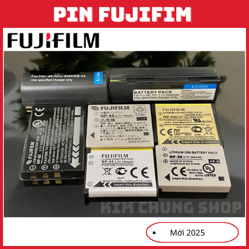 Pin Lithium Fujifilm NP-30 / NP-40 / NP-45 / NP-50 / NP-60 / NP-80 / NP ...