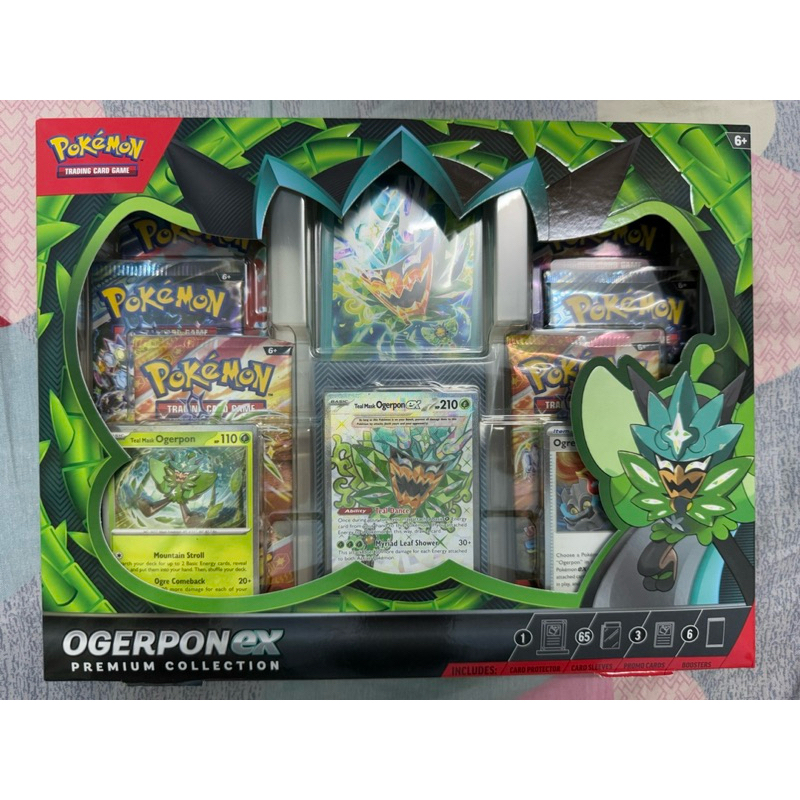 Ogerpon Ex premium collection box Pokemon TCG | Shopee Việt Nam