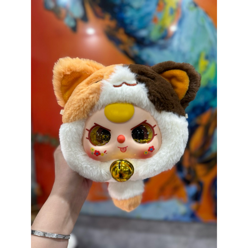 [Sẵn]bbthree lucky cat Mèo tam thể mắt nước vàng (hiếm,y hình) new full ...