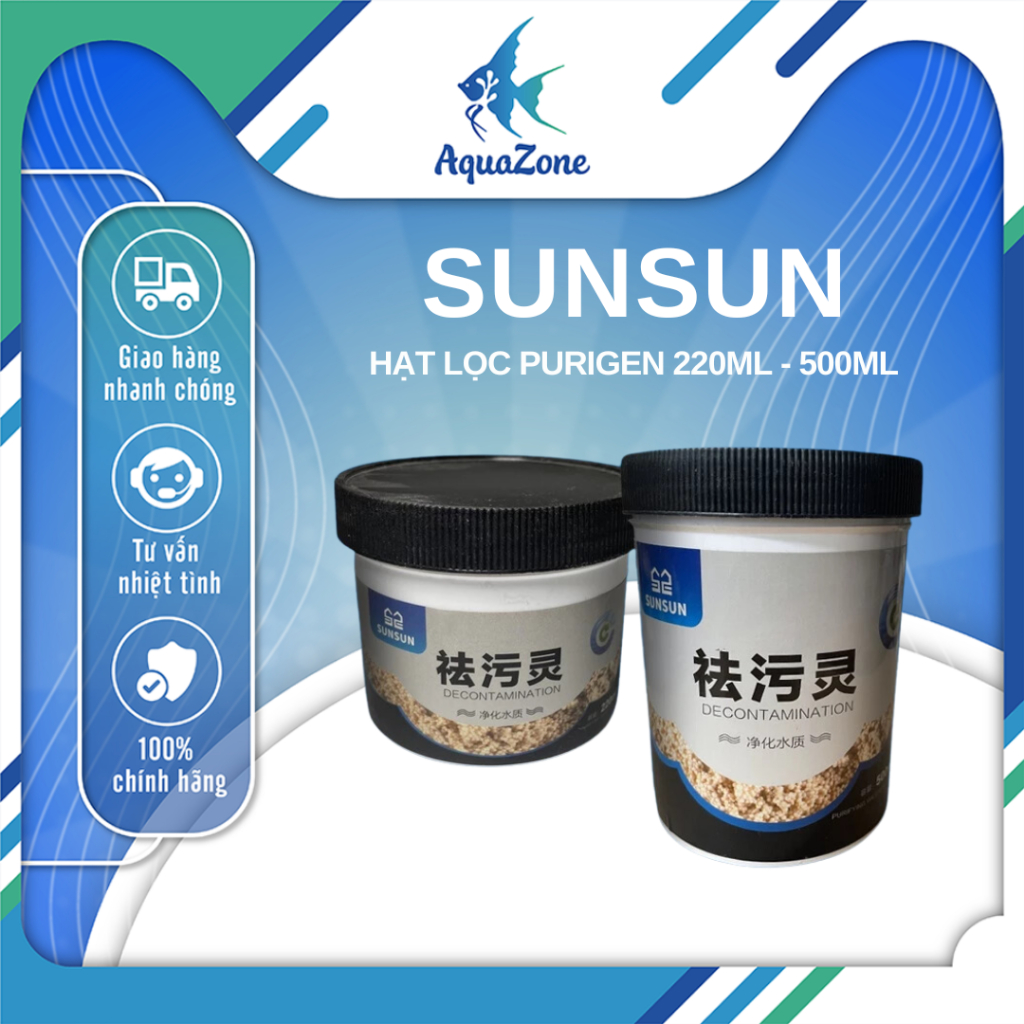 Hạt lọc Sunsun Purigen - Vật liệu lọc hồ cá cảnh giúp làm trong nước ...