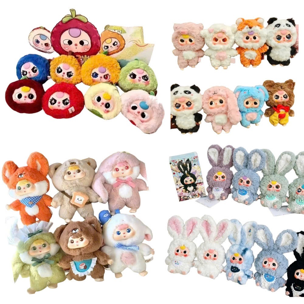 Tổng Hợp Bộ Sưu Tập BLind Box Baby Three, Kim Mon, Manchao, Thỏ Thị ...