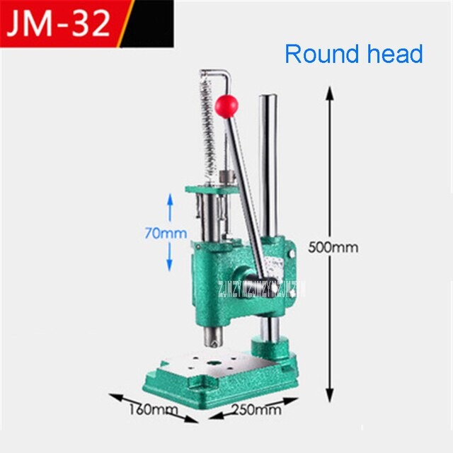 Máy Dập Gạt Tay JM-32 (đầu tròn) / JM-32 (đầu vuông) lực dập 320kg ...