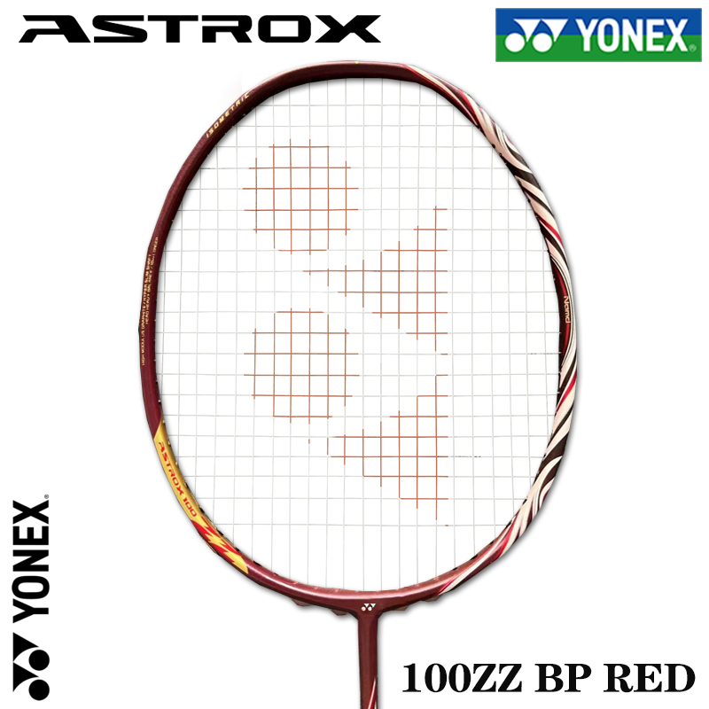 Vợt cầu lông Yonex ASTROX-100ZZ BP RED sợi carbon 4UG5, dây căng 22-30lbs, tay cầm, túi đựng vợt ...