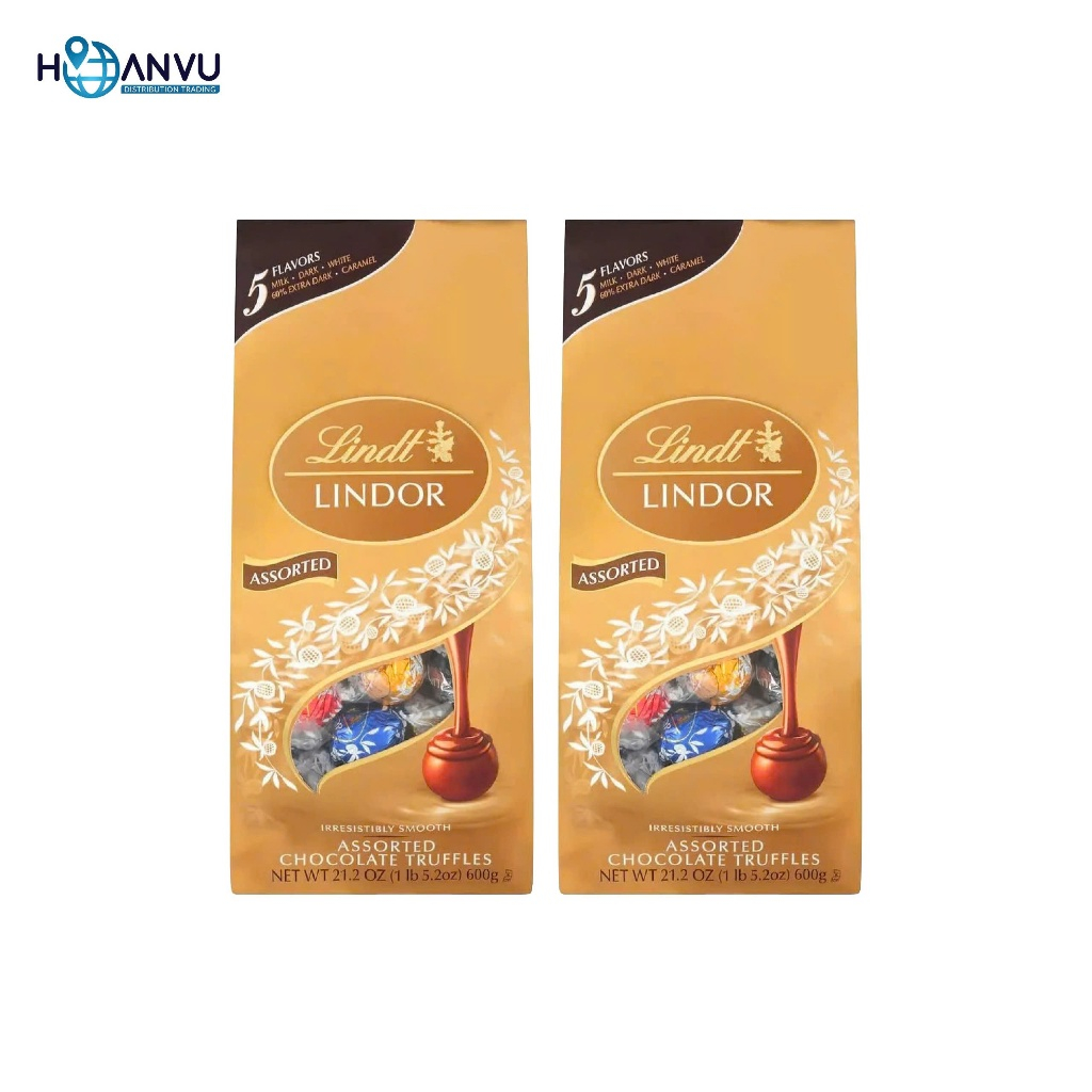 Kẹo Socola Mix 5 Vị Lindt Lindor Assorted Chocolate Truffles, Assorted ...