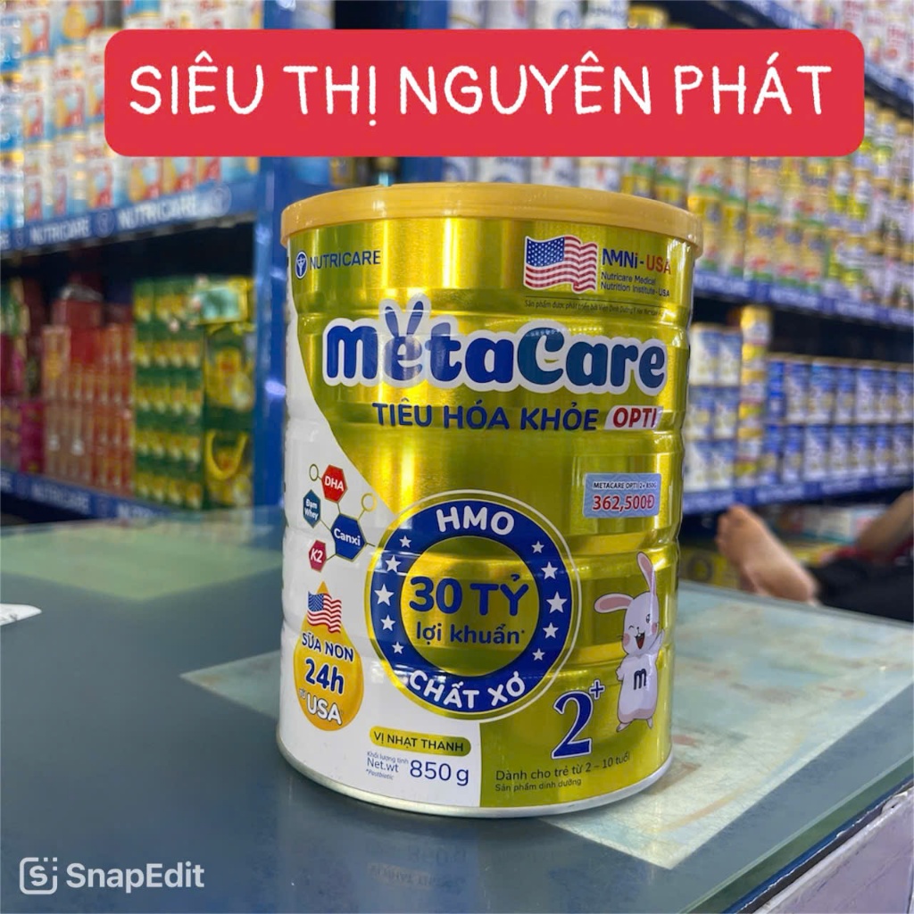 [Nutricare] Sữa Công Thức Meta Care Opti lon 800g DATE MỚI hàng chính ...
