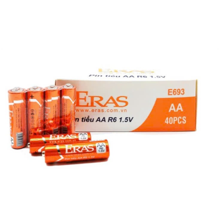 1 Vỉ 4 Viên Pin Tiểu AA 1.5V E693 R6 - Eras Chính Hãng | Shopee Việt Nam