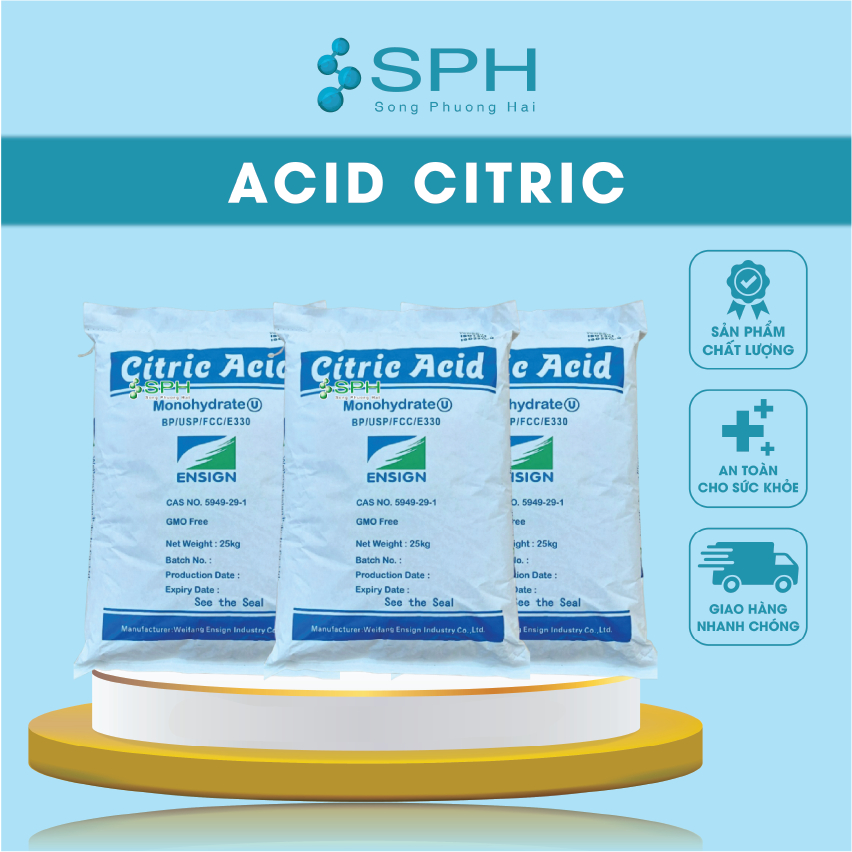 Giá sỉ bao 25kg axit chanh, acid citric ( bột chanh ) hsd 2027 | Shopee ...